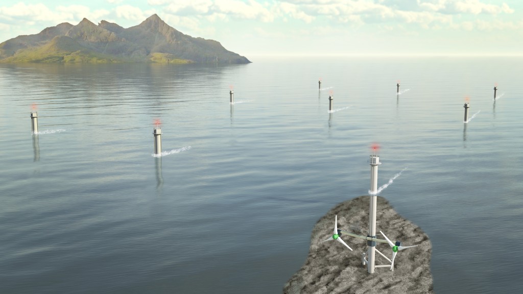 Tidal Energy — Land Art Generator
