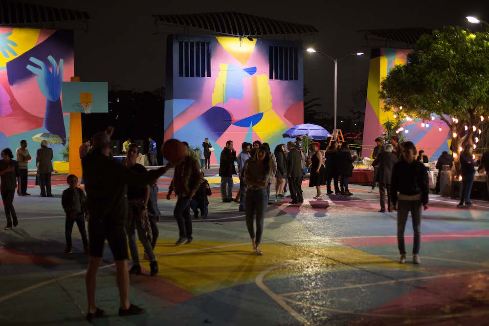 New Solar Graffiti Project Makes a Rundown Park Accessible After Dark ...