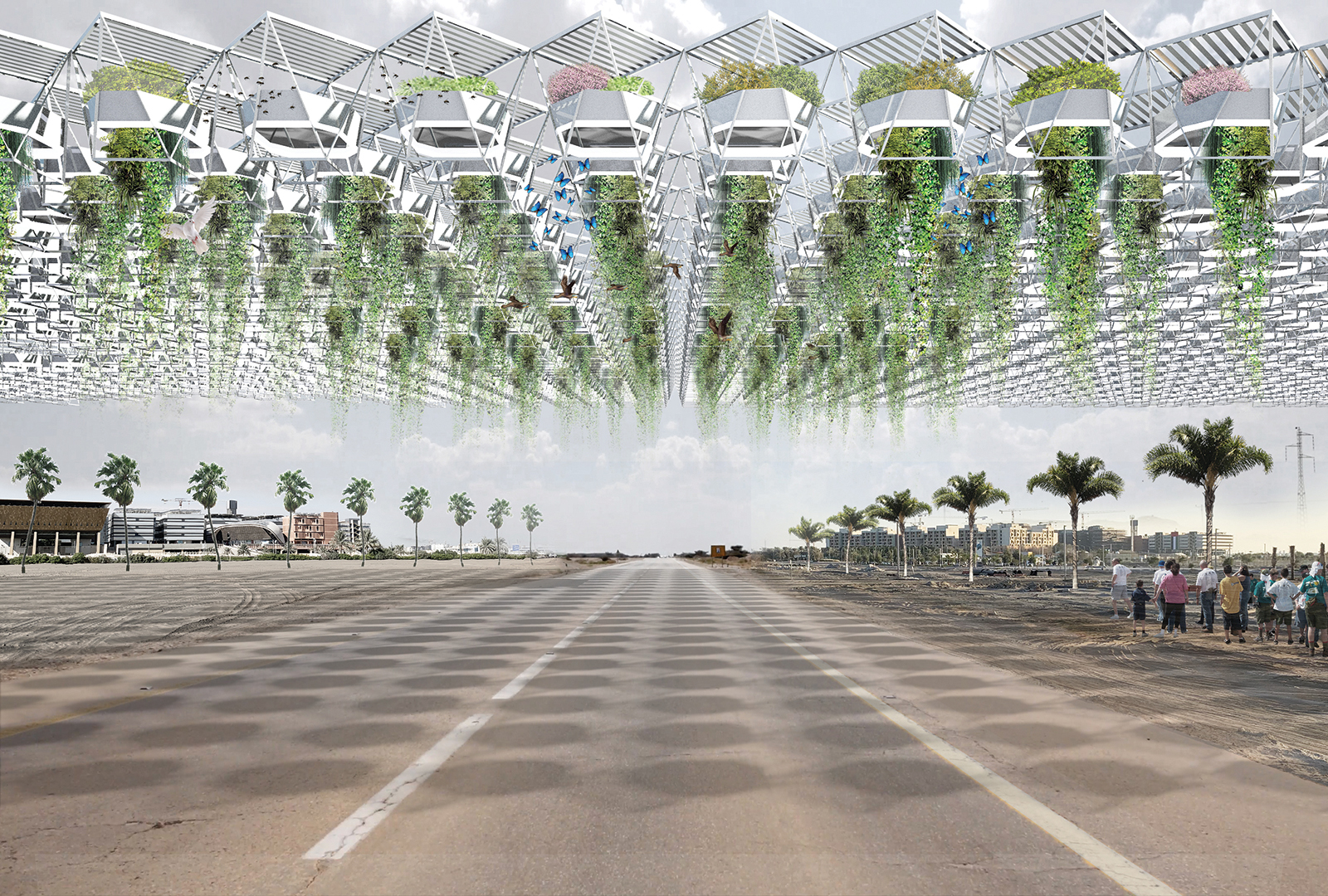 The Oasis Is An Integrated Ecosystem in the City — Land Art Generator