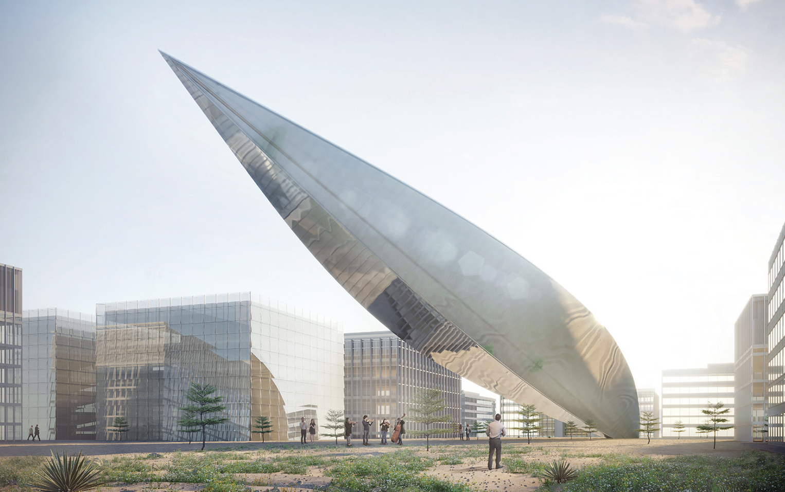 Calyx is a Curious Object of Clean Energy Generation - Land Art Generator